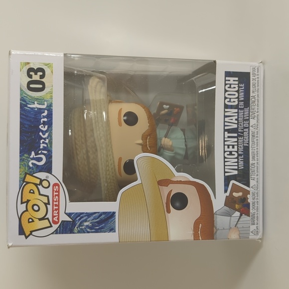 Funko | Toys | Vincent Van Gogh Funko Pop Artists 3 Vinyl Figure | Poshmark